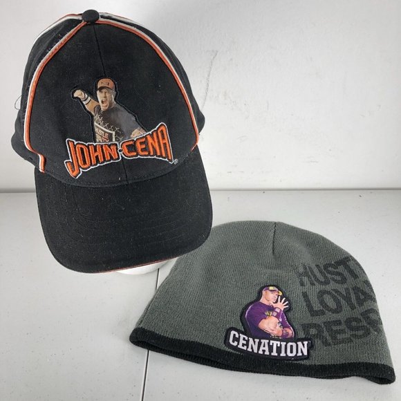 WWE | Accessories | John Cena Hat And Beanie Bundle Cenation Wwe ...